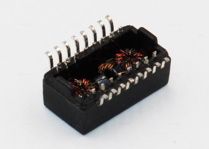 Single Port Discrete SMT Ethernet LAN Transformer 10 / 100 Base - T 0 ...
